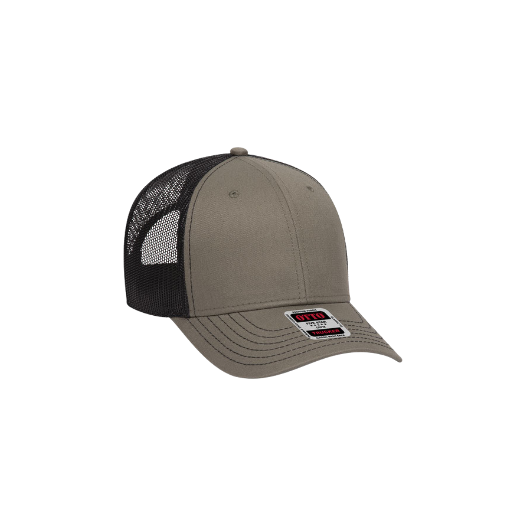 CB Hat Bar - Olive Green & Black Mesh Baseball Cap – The Charm Bar ...
